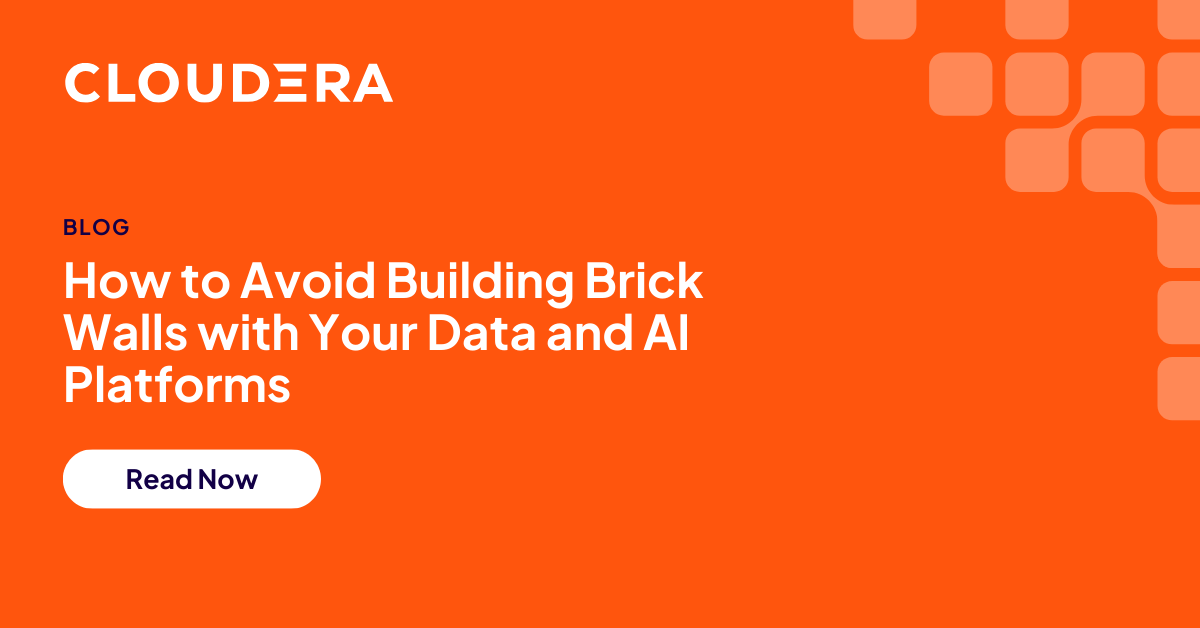How to Avoid Building Brick Walls with Your Data and AI Platforms