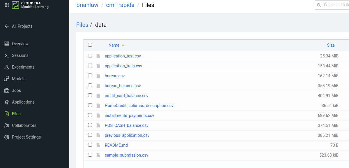 NVIDIA RAPIDS in Cloudera Machine Learning | Blog | Cloudera
