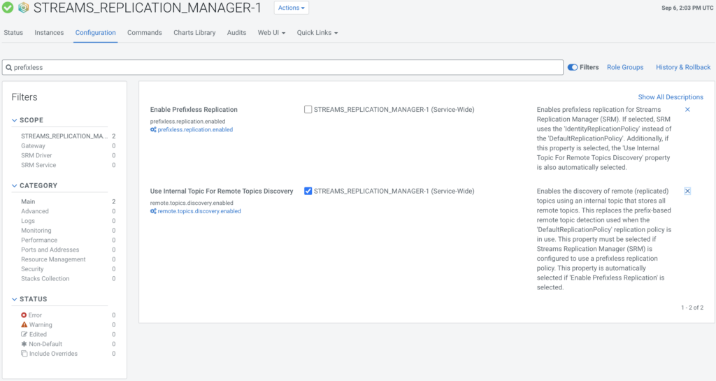 Streams Replication Manager Prefixless Replication Blog Cloudera