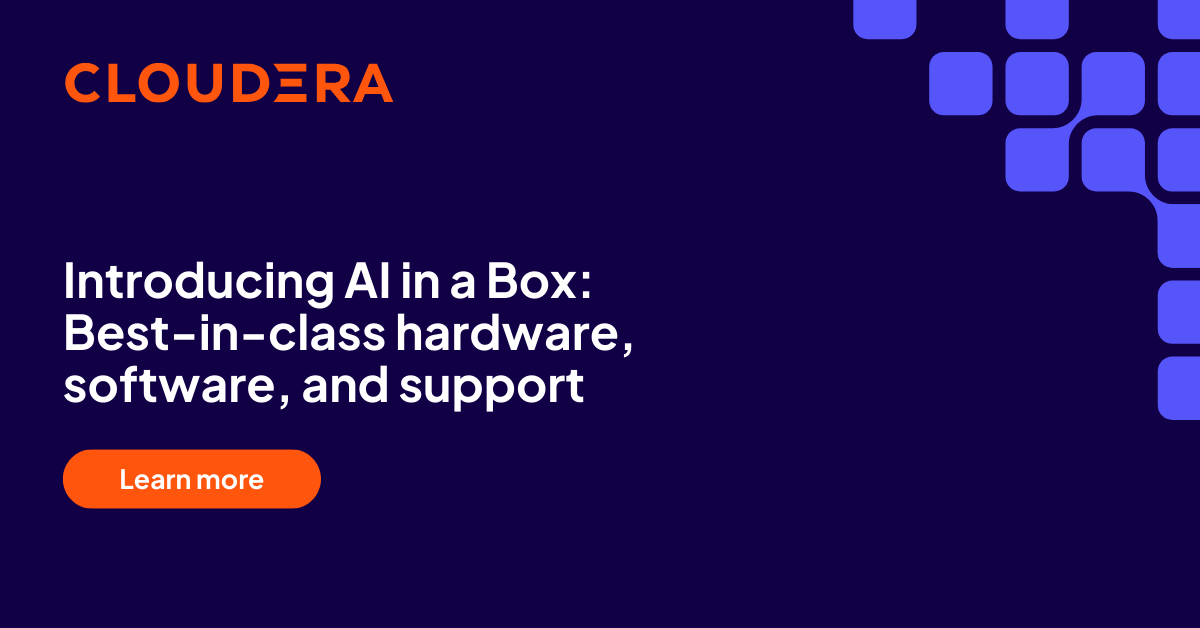 Introducing AI in a Box | Cloudera