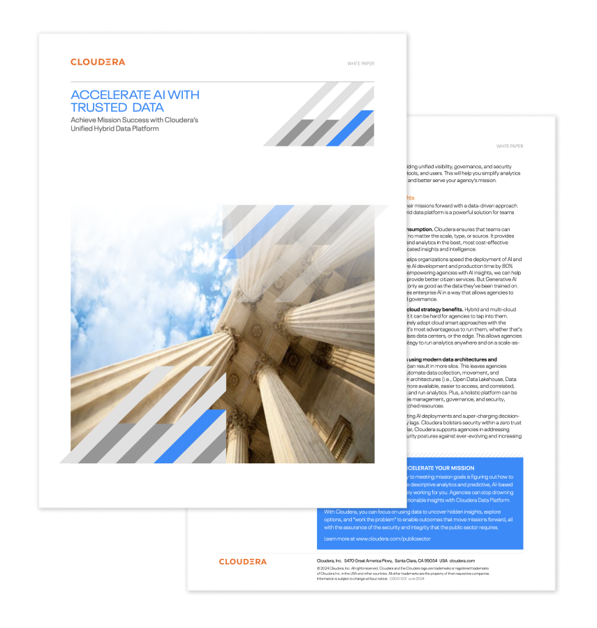 Data Solutions for Public Sector | Cloudera